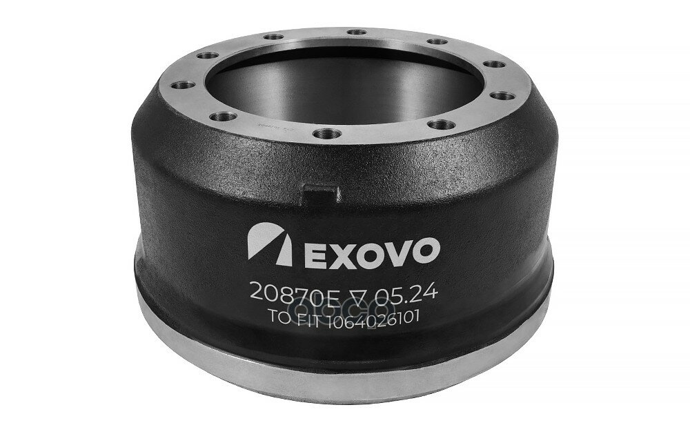 Барабан тормозной 420х212 H256 d290/335 n10x23 SAF EXOVO арт. 20870E