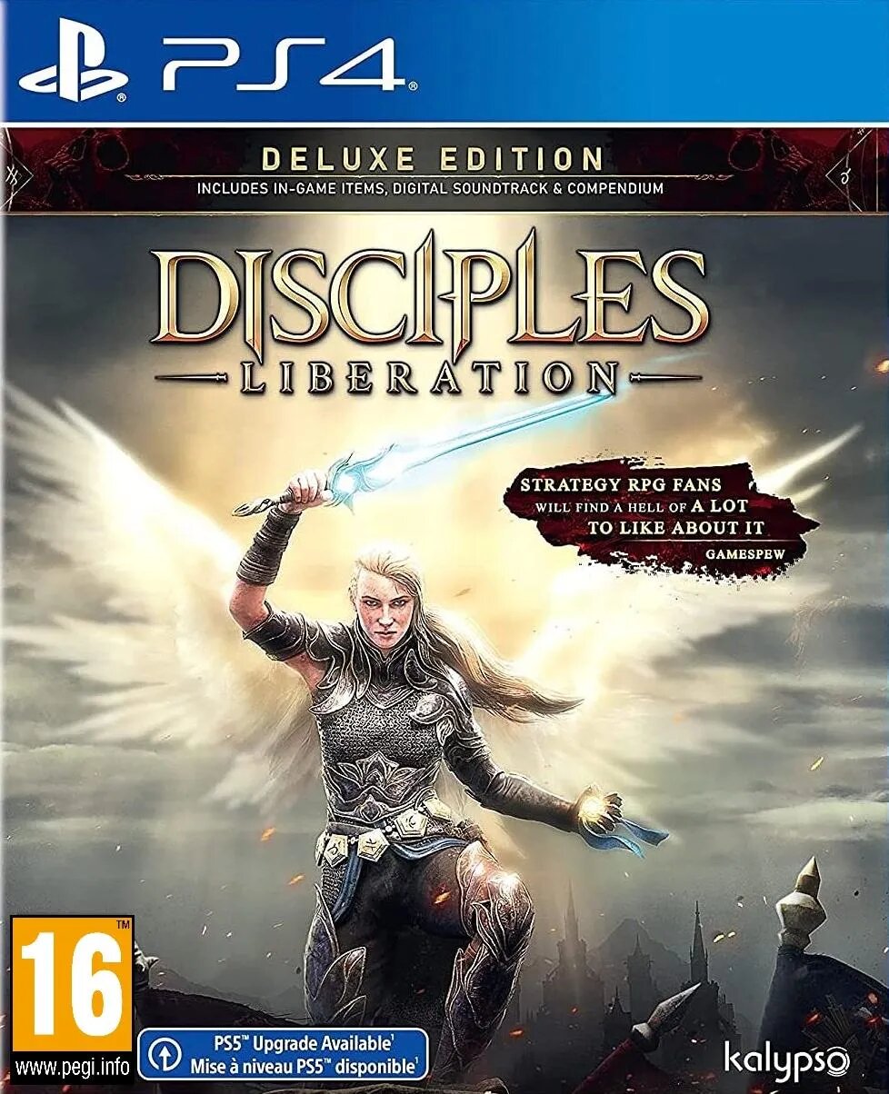 Игра Disciples: Liberation Deluxe Edition PS4, PS5 Русская Версия Диск на PlayStation 4 и PlayStation 5 уценка