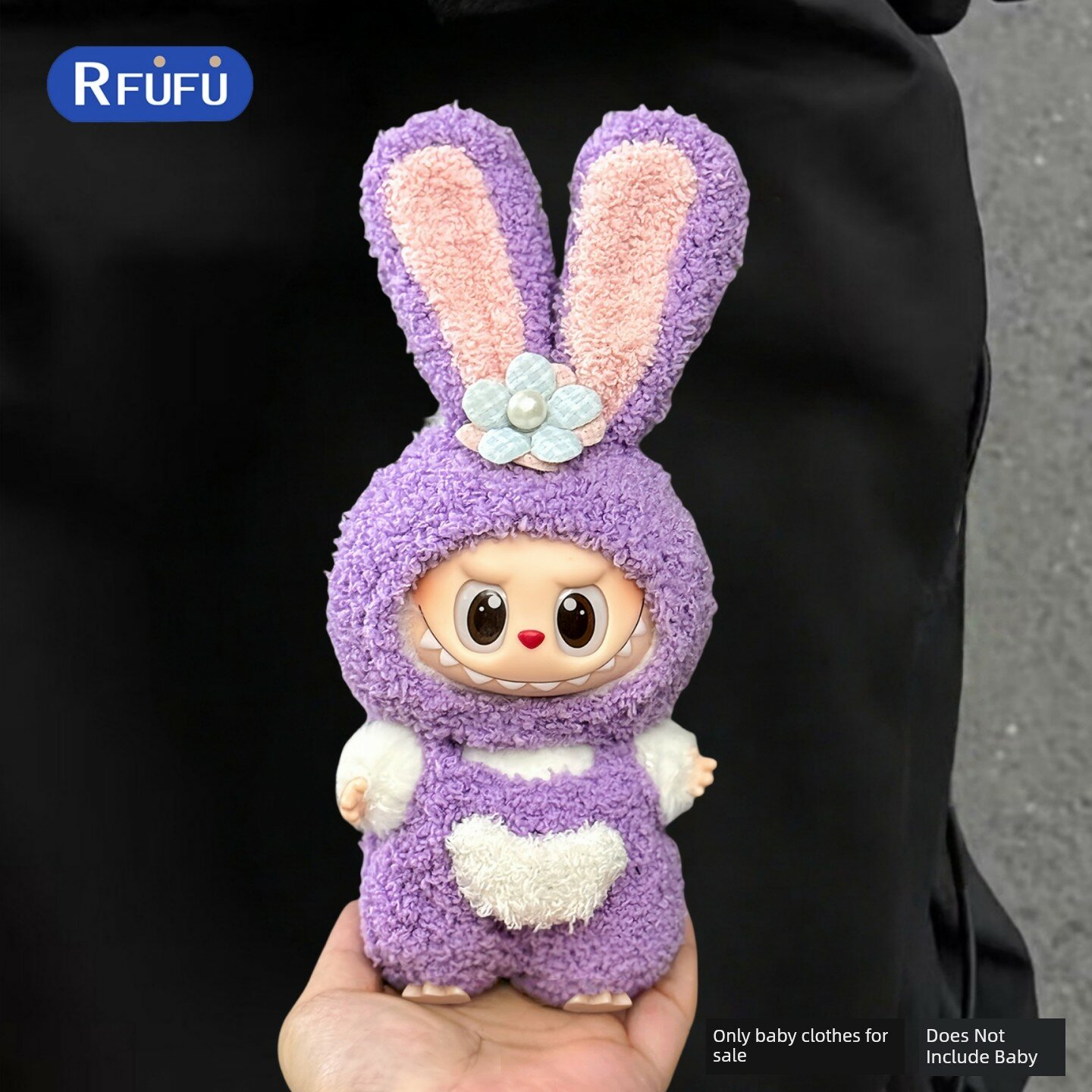 Звезда Дайсукэ Плюшевый аксессуар для персонажей Labubu, мягкая ткань
