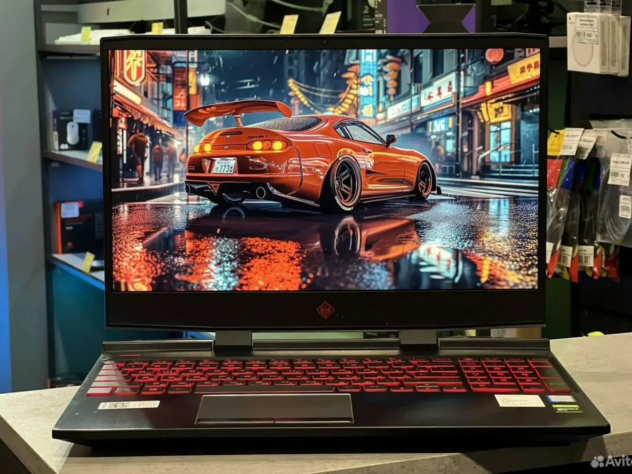 Ноутбук HP OMEN 15-dc/для игр и работы