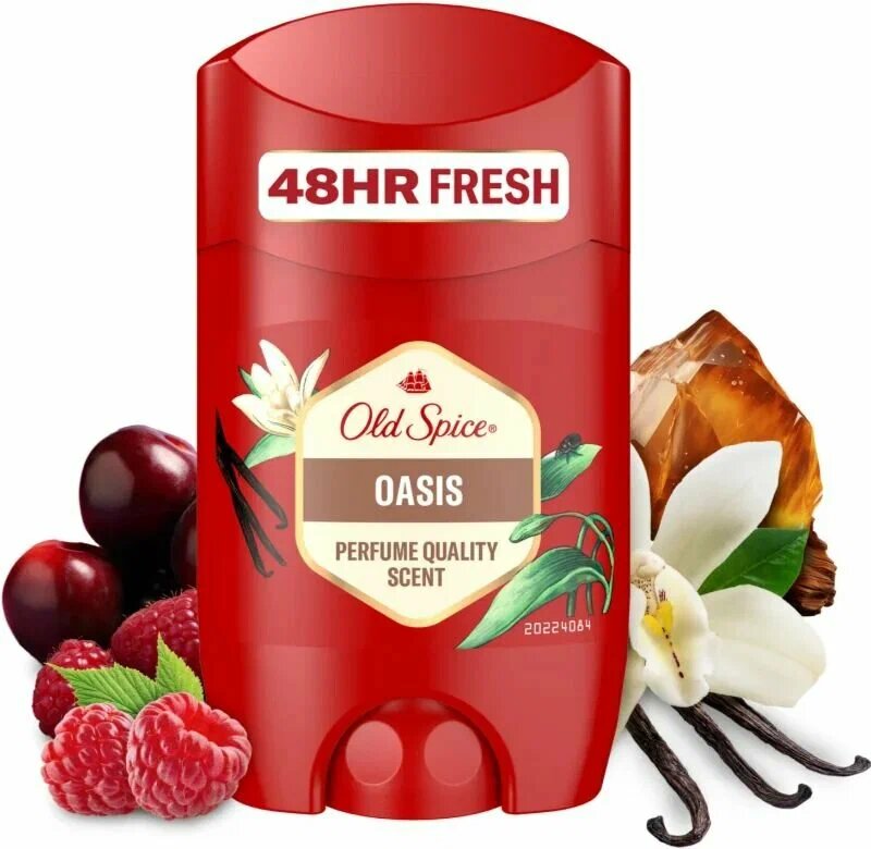 Твердый дезодорант-стик Old Spice OASIS мужской, 50мл. парфюмированный