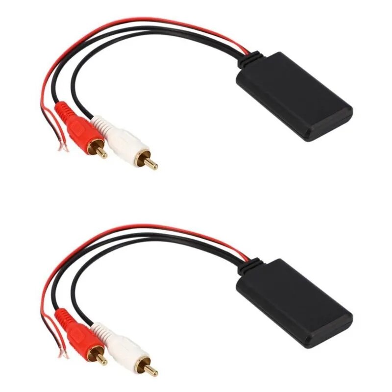 (2 шт.) Bluetooth-адаптер для авто 5/12 В (2 RCA) 2 шт.