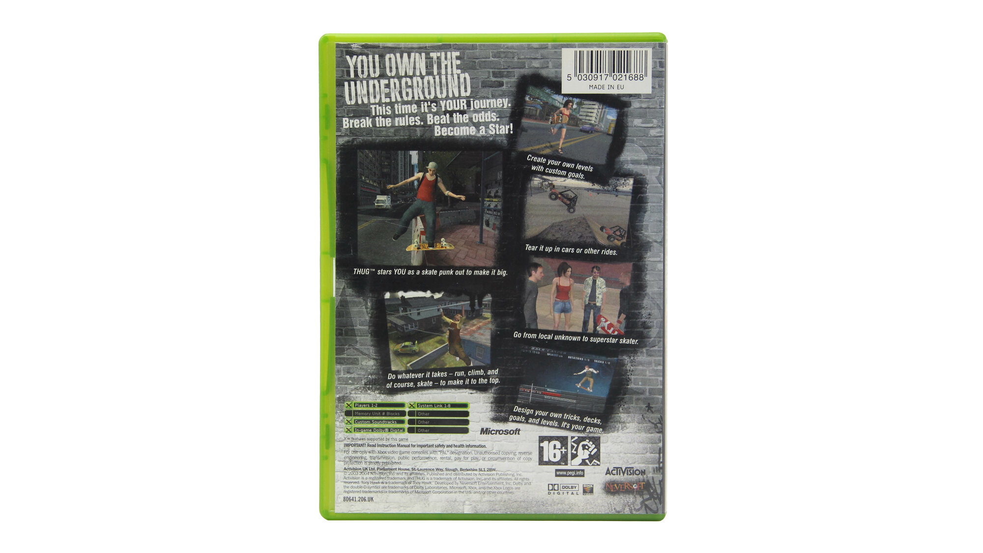 Tony Hawk's Underground (Xbox Original) — фото 1