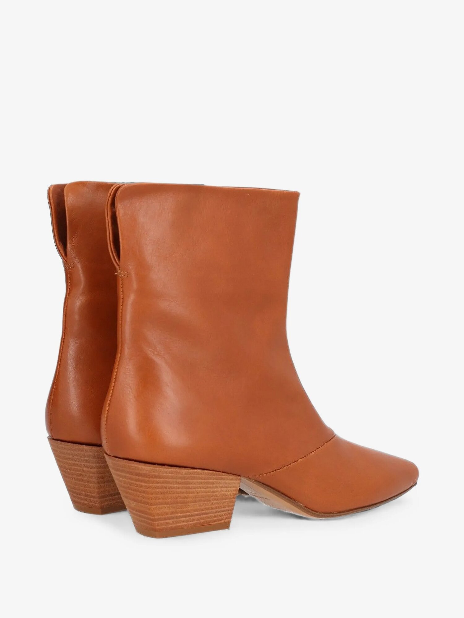 Ботинки Forte Forte Pointed-toe ankle boots, размер 41, коричневый — фото 1