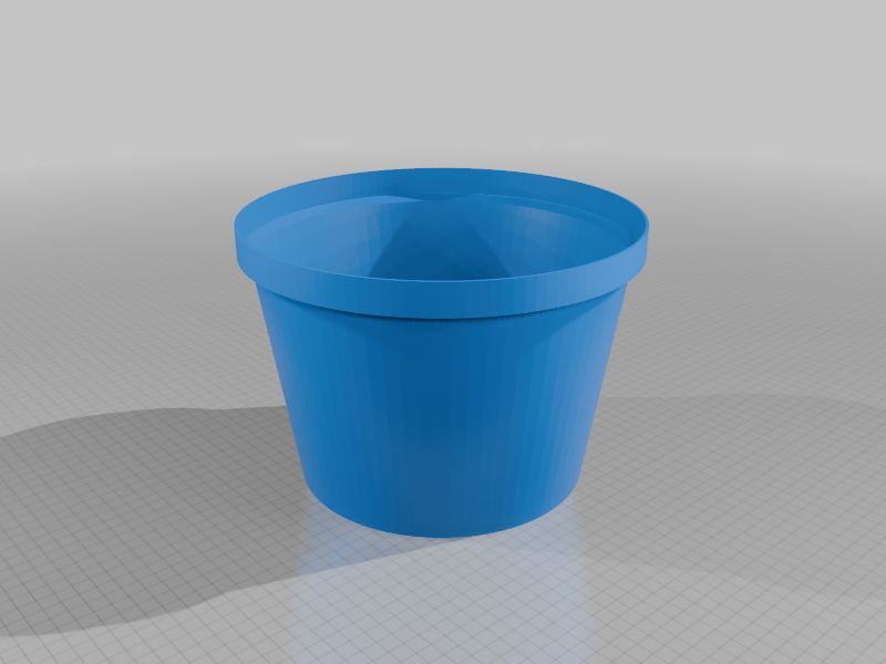 Кашпо для растений дизайнерская, 3D-печать под заказ, арт. PZ-PLANT-TV-7073302