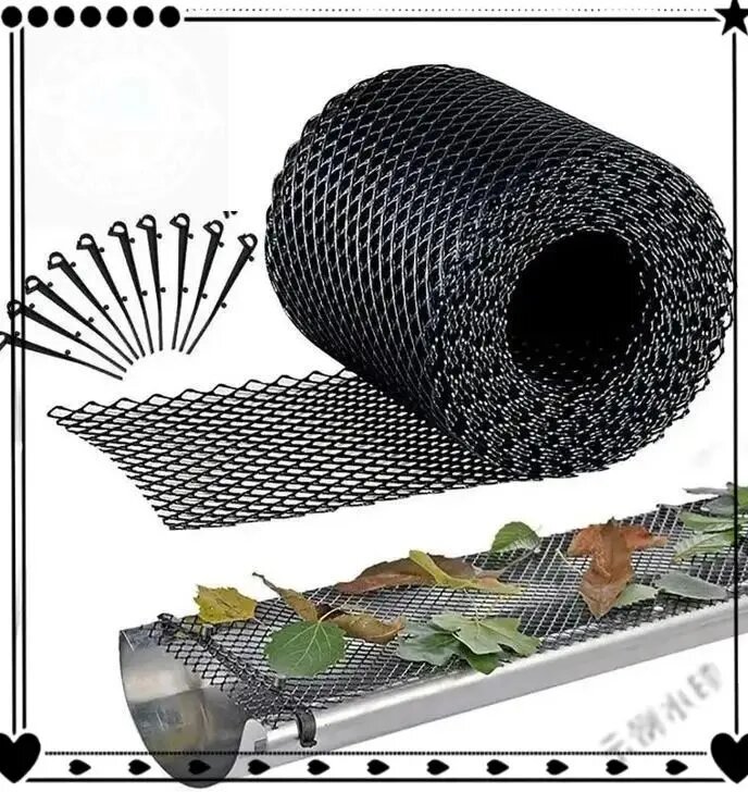 Черная Сетка Для Каналов Из Прочего Пластика Abs 600X160mm