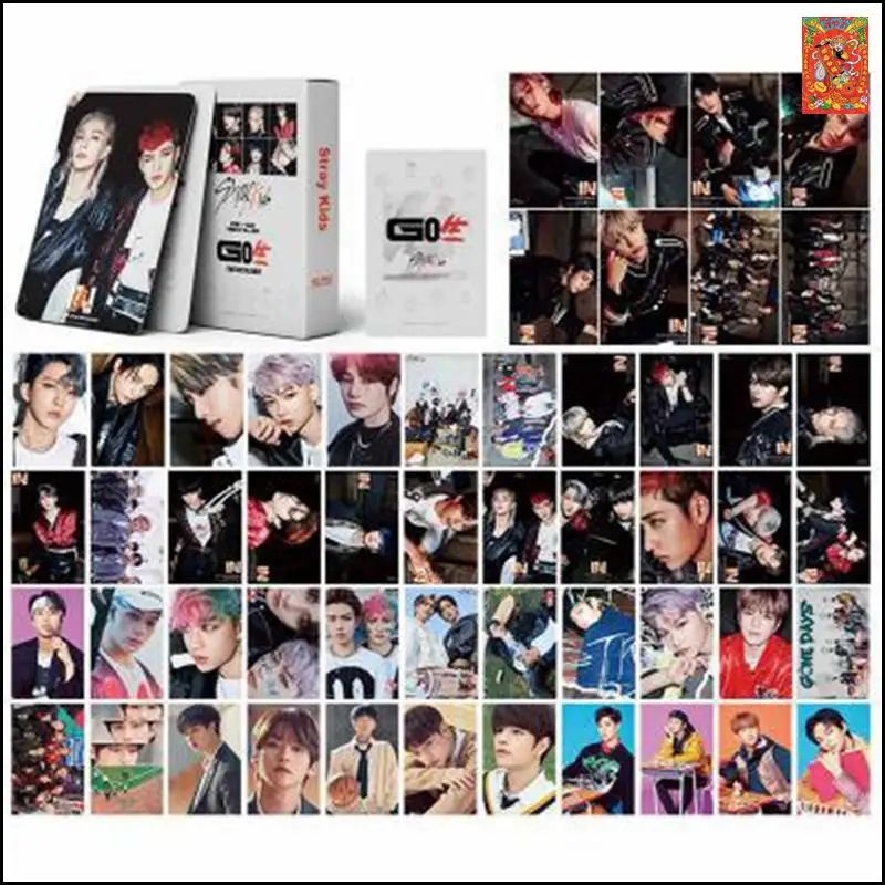 Коллекционные фото карты K-pop, 54 штуки, корейские идолы