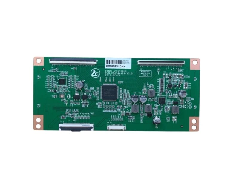 Плата T-Con CC580PV1D.4K 043, для телевизора Telefunken TF-LED58S01T2SU с конденсаторами