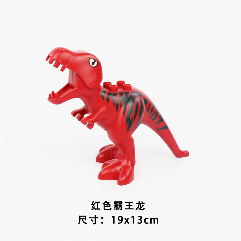 Оптовая Совместимость Lego Big Grain Строительные Блоки Игрушки Аксессуары Для Животных Динозавр Крокодил Тигр Большой