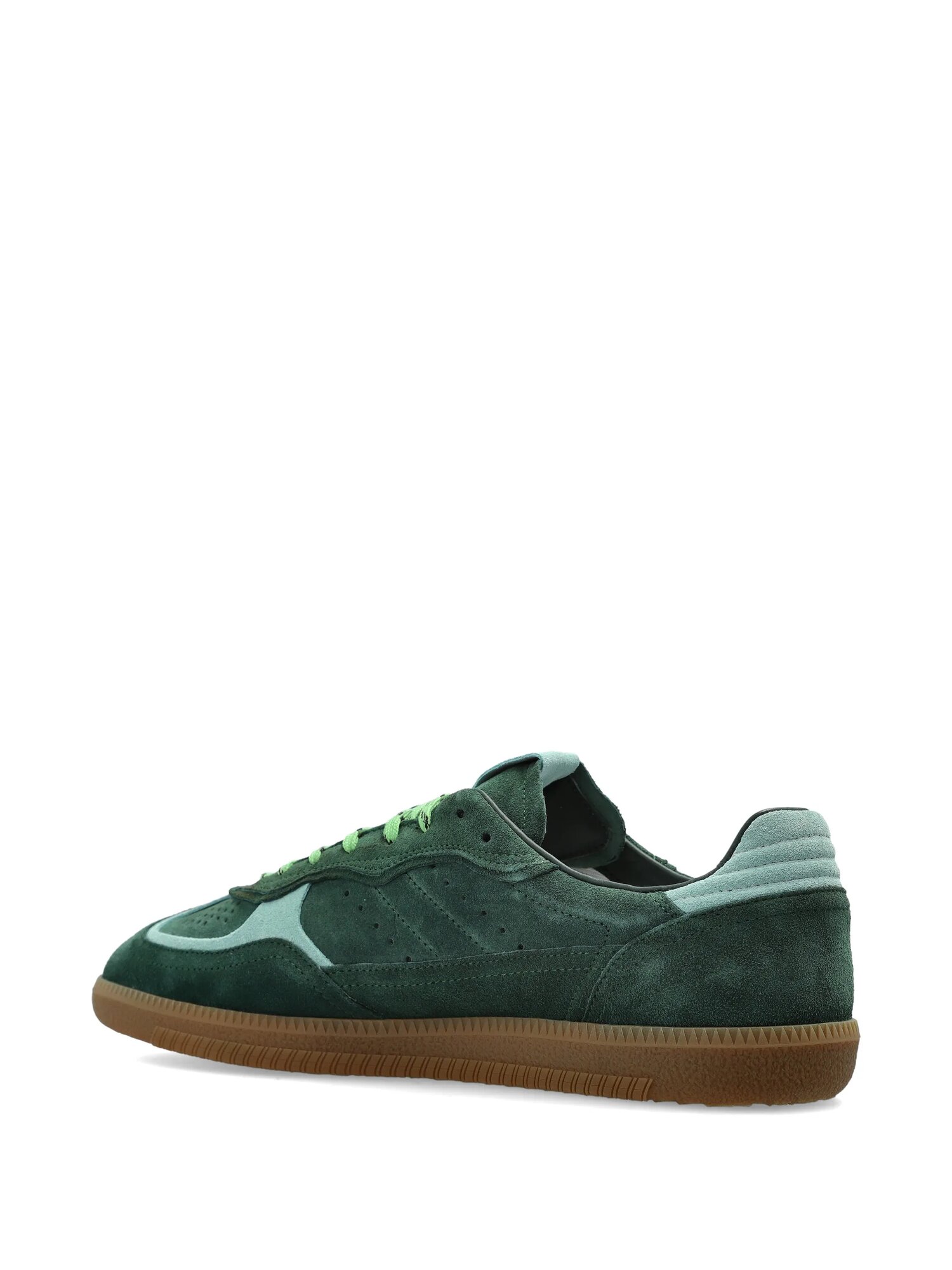 Кроссовки Alohas TB.490 suede perforated sneakers, размер 41, зеленый, — фото 1