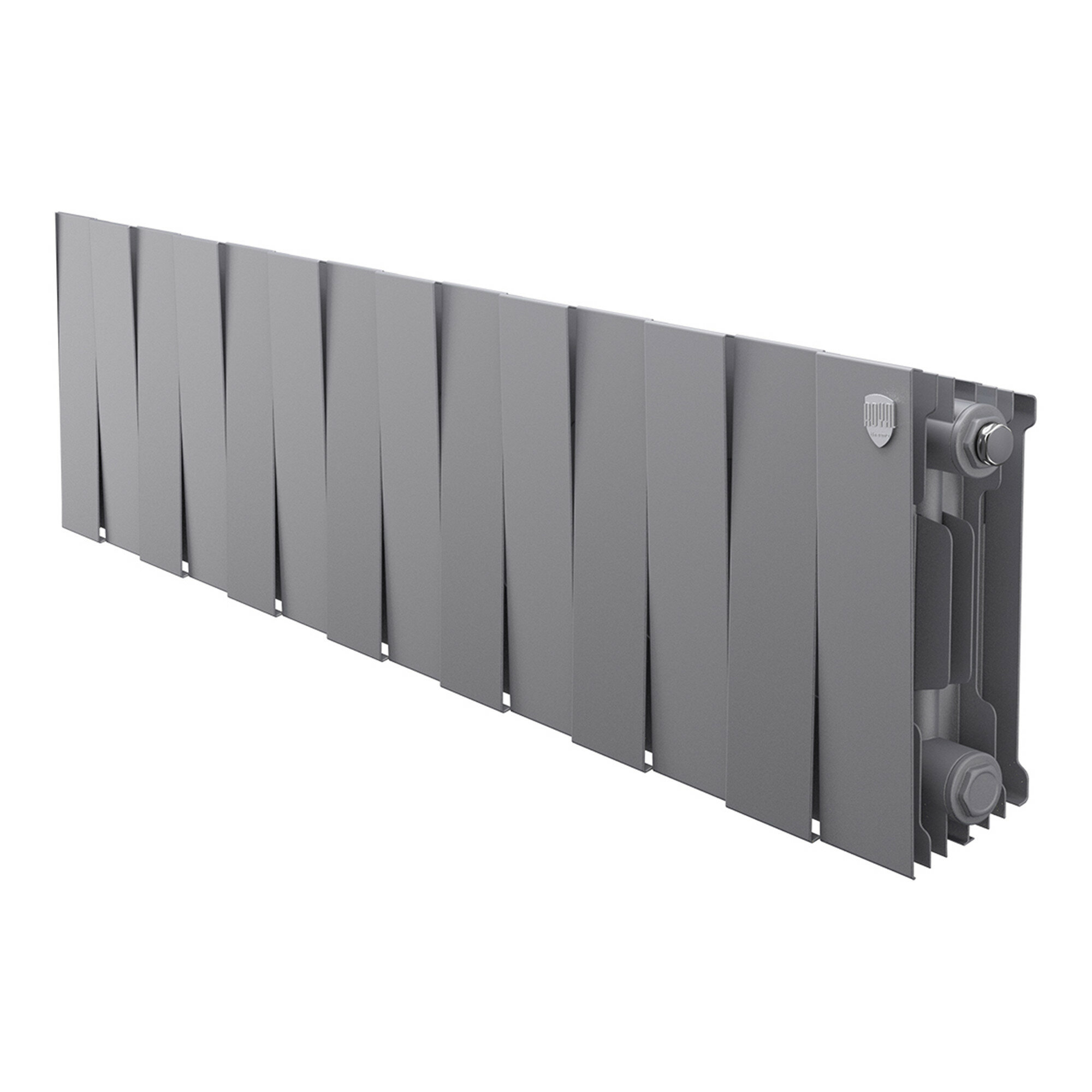 Радиатор биметаллический Royal Thermo PianoForte 200 Серебристый - 14 секц.