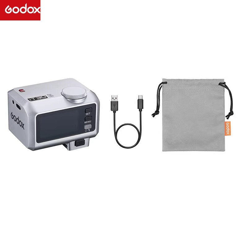 GODOX it30pro, вспышка для фотоаппарата Canon серебристого цвета