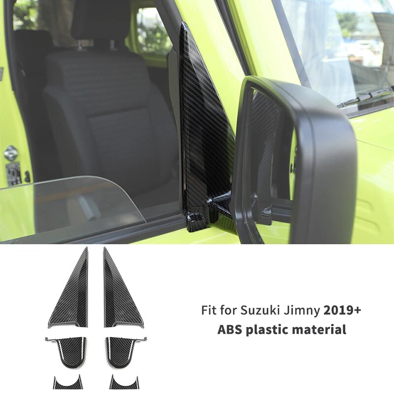 Накладка на зеркало Suzuki Jimny 2019+ (карбон)