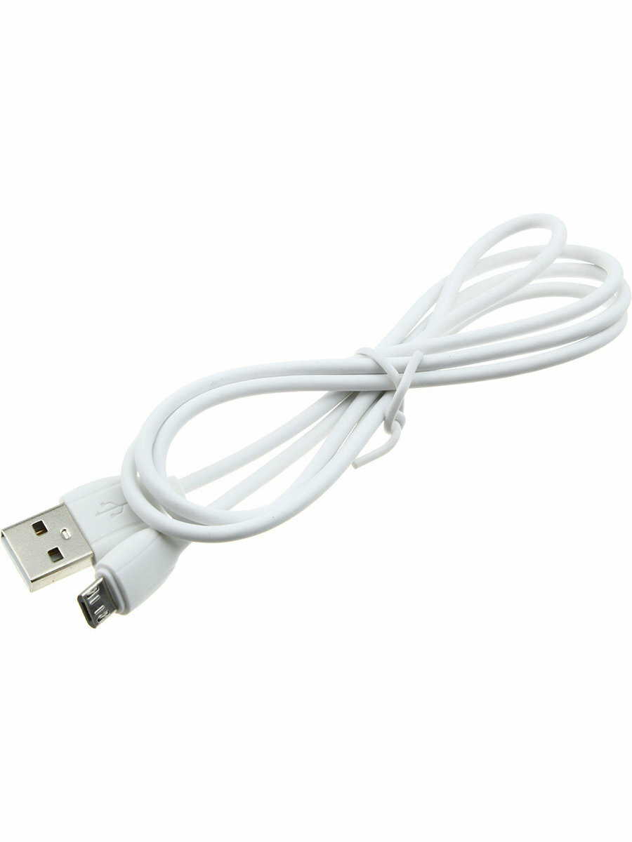 Шнур USB A-Micro-USB B (Android) 5PIN 1.0м BX19, Borofone, white
