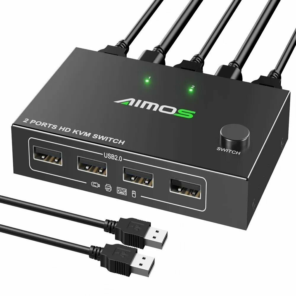 Переключатель HDMI KVM, порт 2