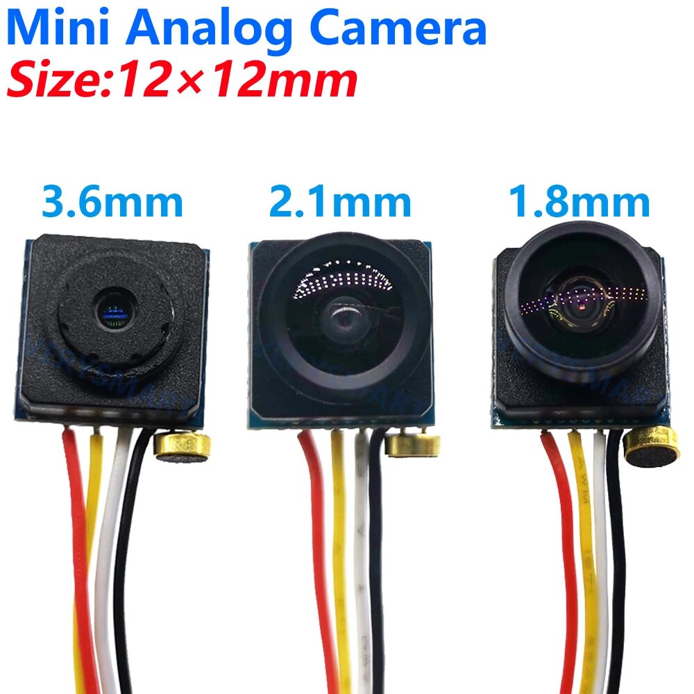 Mini Analog Camera 2.1mm Lens, PAL — фото 1