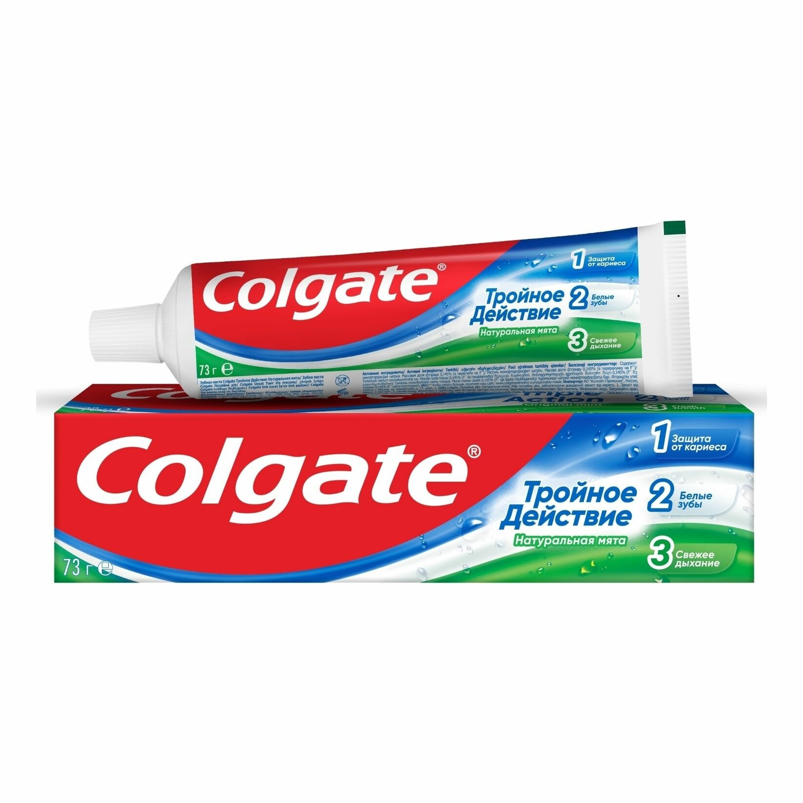 Зубная паста Colgate Тройное действие мята 50 мл