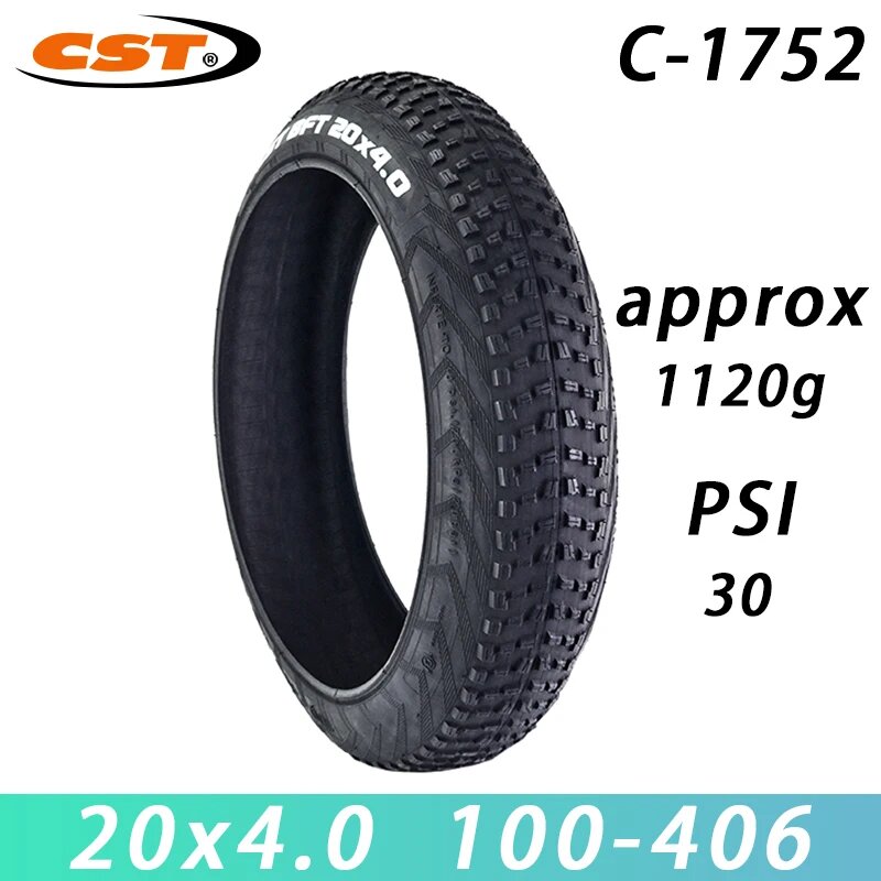 Шины CST C‑1752 BFT 20x4.0 для горных велосипедов