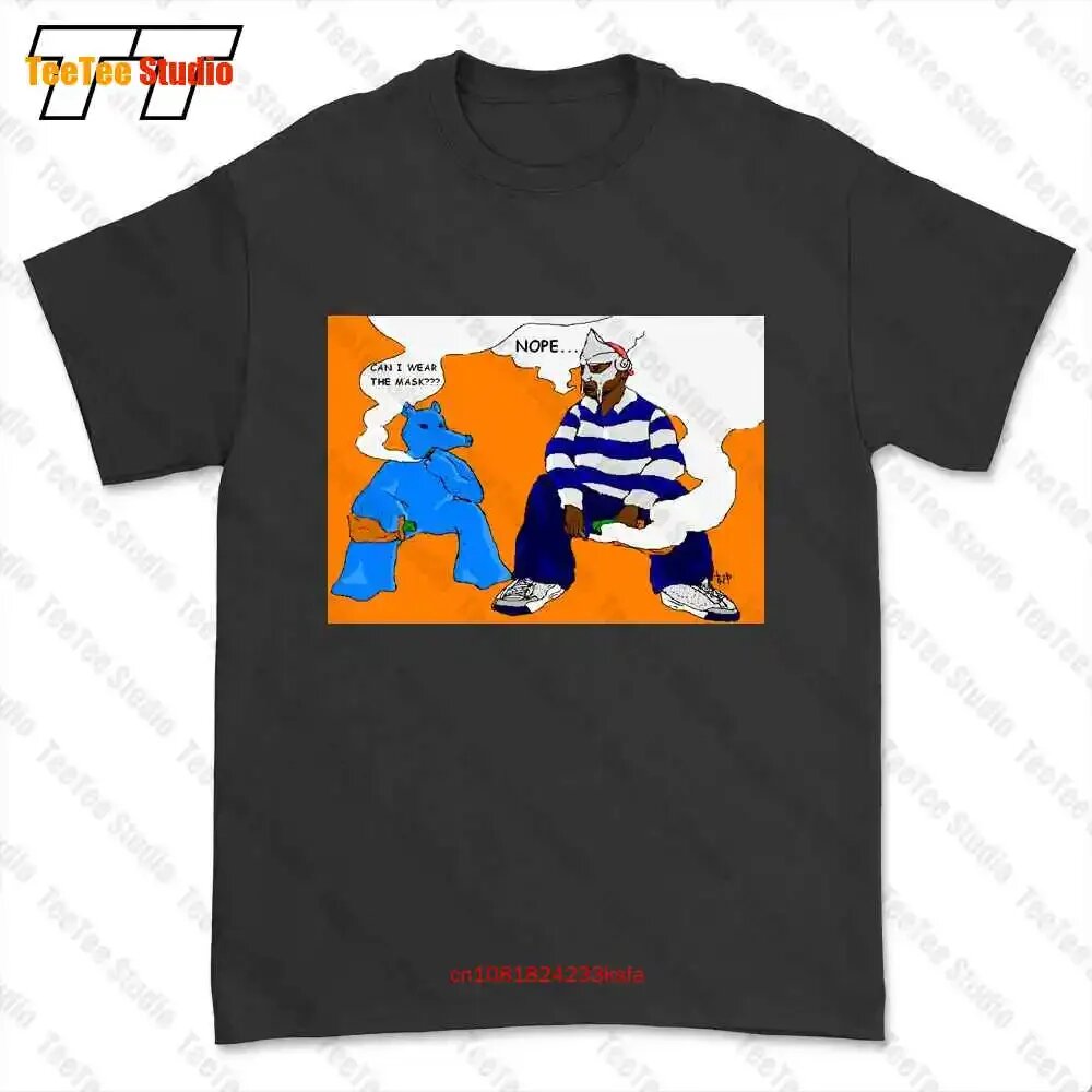 Футболка черная MF DOOM Quasimoto Madvillain 5XL
