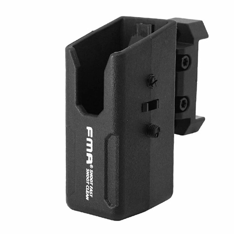 Пистолетный подсумок FMA черный single stack BK