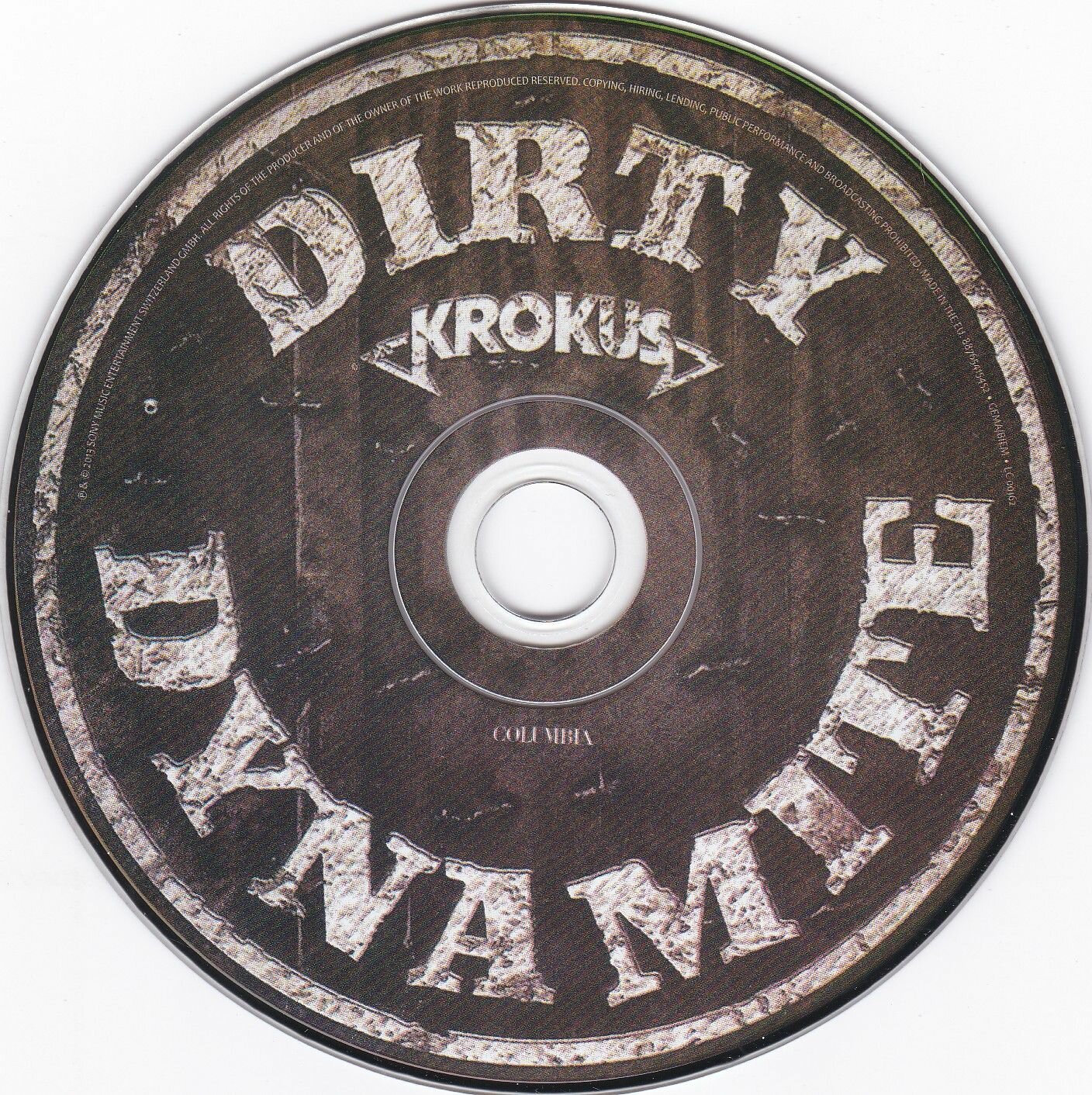 Krokus - Dirty Dynamite, 2013, 12-page, CD-Аудио — фото 1