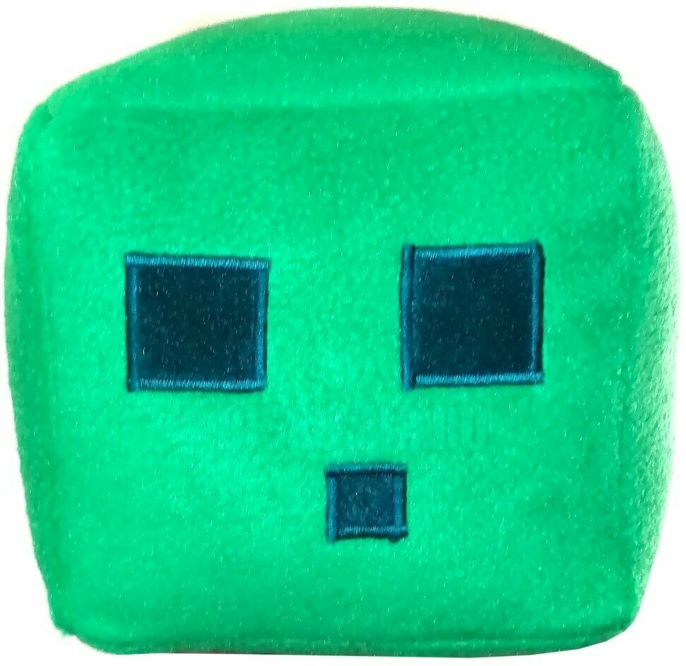 Мягкая игрушка Minecraft Slime Слизень (зеленый) 15 см