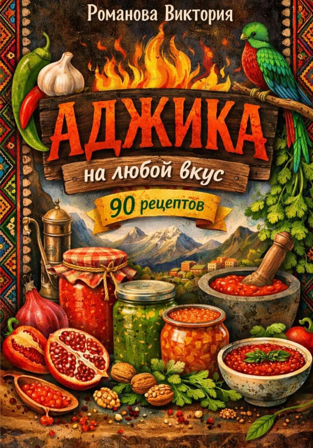 Аджика на любой вкус: острые, мягкие, чесночные и пряные варианты [Цифровая книга]