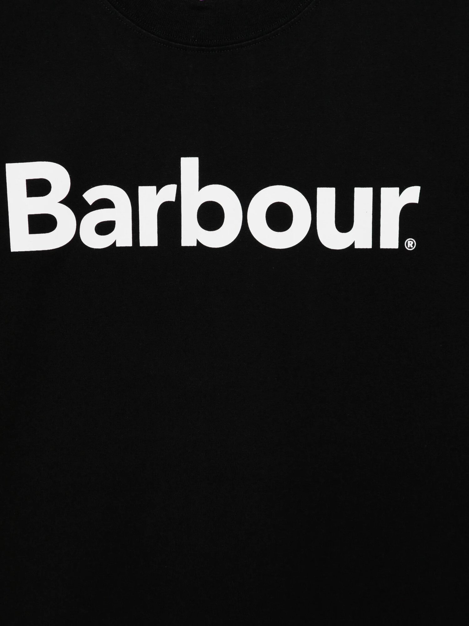 Футболка Barbour, размер 50, черный — фото 1
