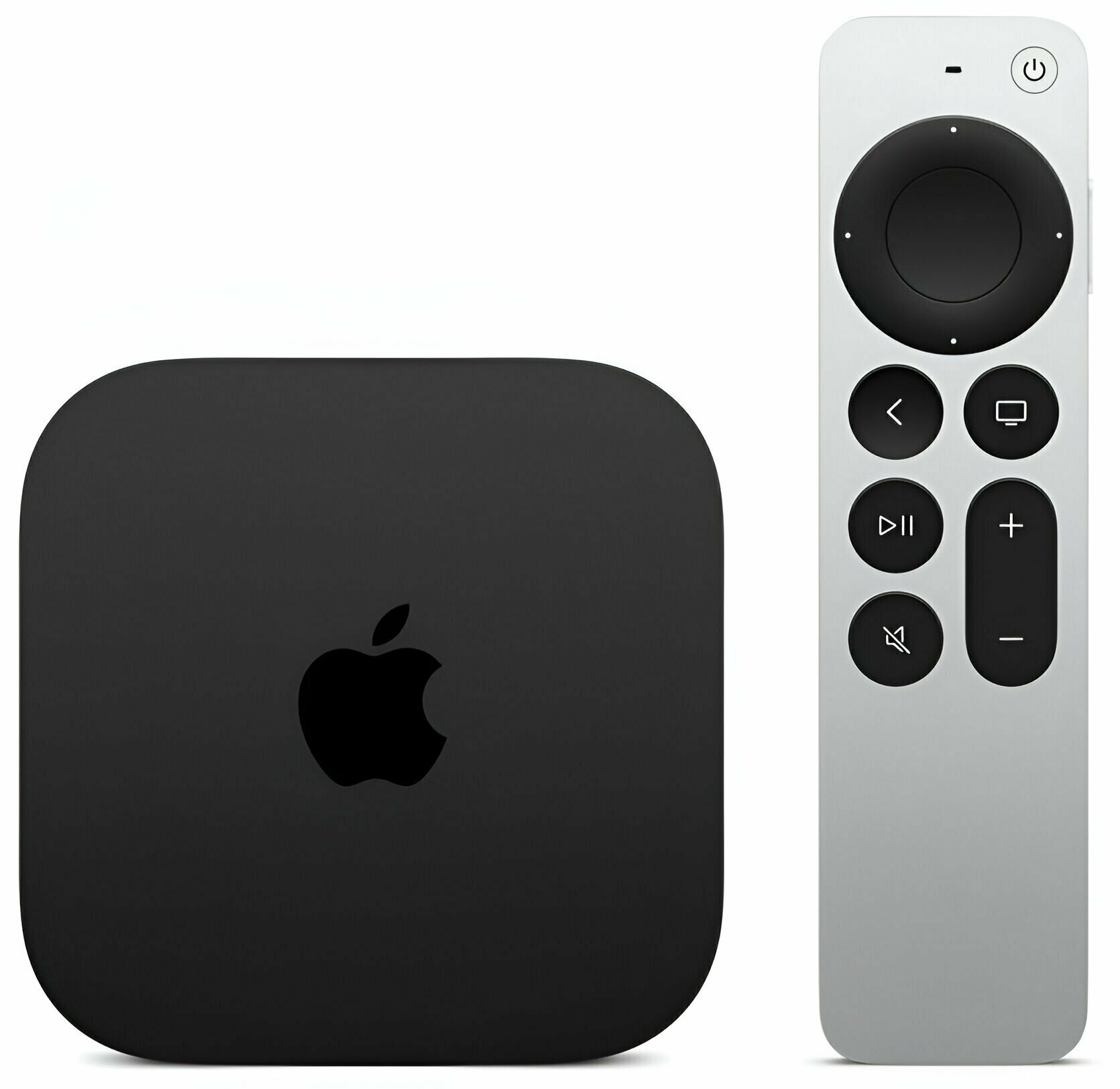 Медиаплеер Apple TV 4K MN893, 4ГБ, 128ГБ, пульт Siri, HDMI, черный матовый