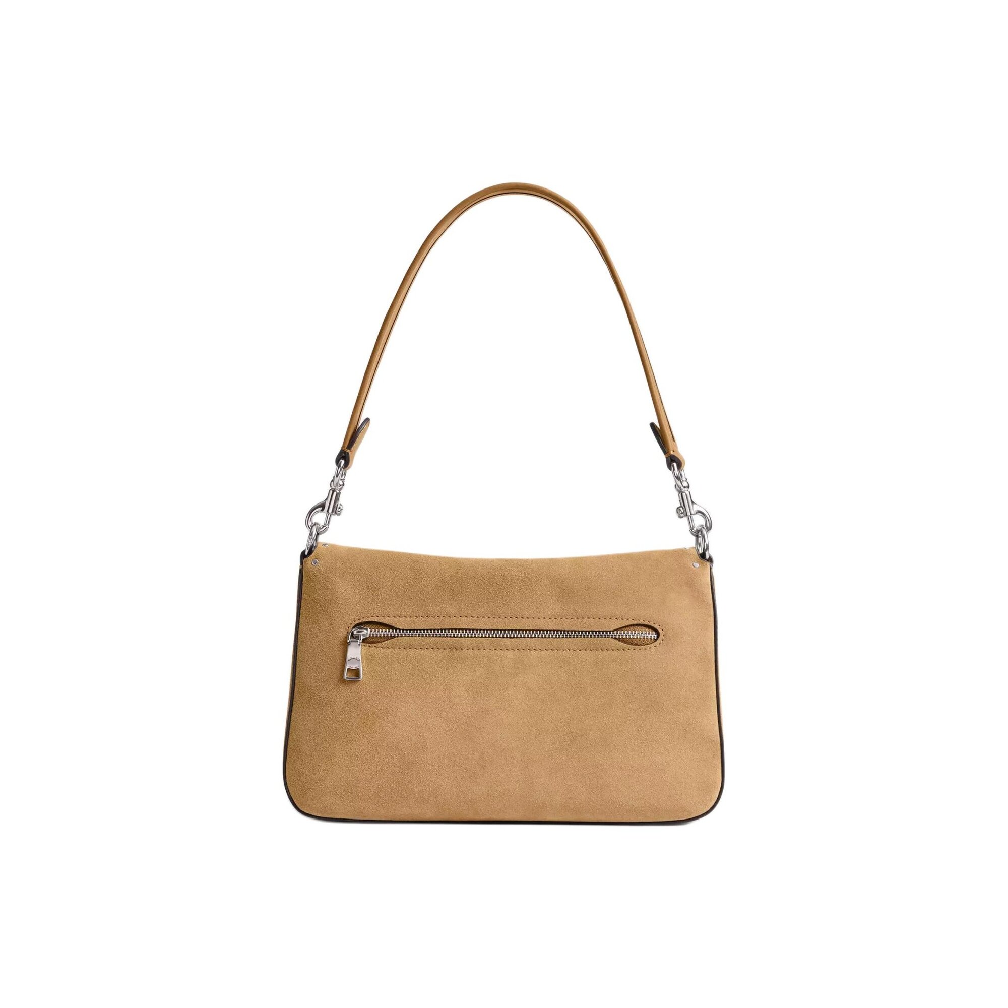 Сумка Coach, фактура матовая, yellow — фото 1