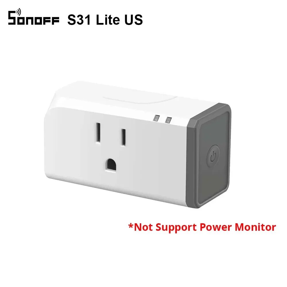 SONOFF S31 Lite US Wi-Fi розетка, Цвет: S31 Lite