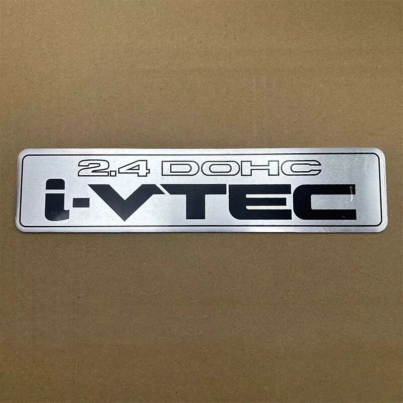 Декоративная эмблема i-VTEC 2.4 DOHC Black для Honda