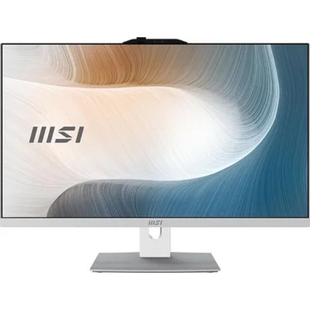 Моноблок MSI Modern AM272P 1M-675XRU 9S6-AF8232-1409 White 27" FHD Core 5 120U / SO-DIMM DDR5 16GB (8GB*2) / 512G M.2 PCIe SSD / noOS / 3Y