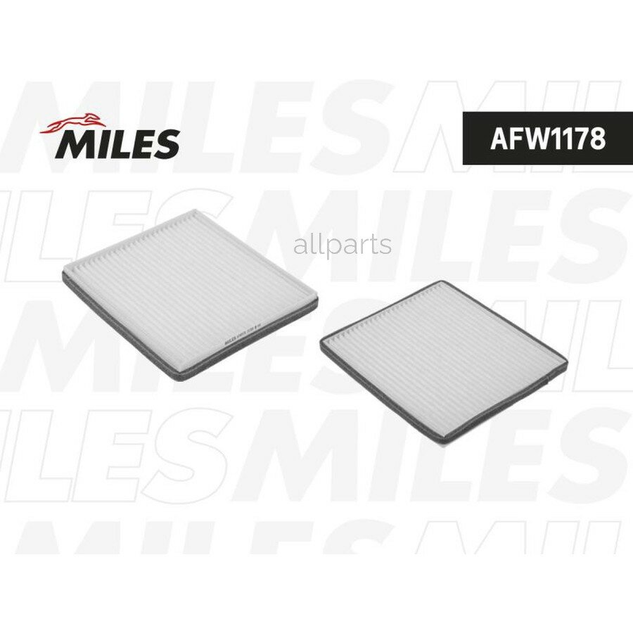 MILES AFW1178 Фильтр салона TOYOTA YARIS/RAV 4 01-