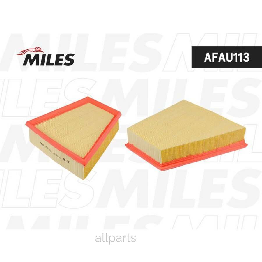 MILES AFAU113 Фильтр воздушный SKODA FABIA/VW POLO/SEAT IBIZA 1.0-1.4 99-