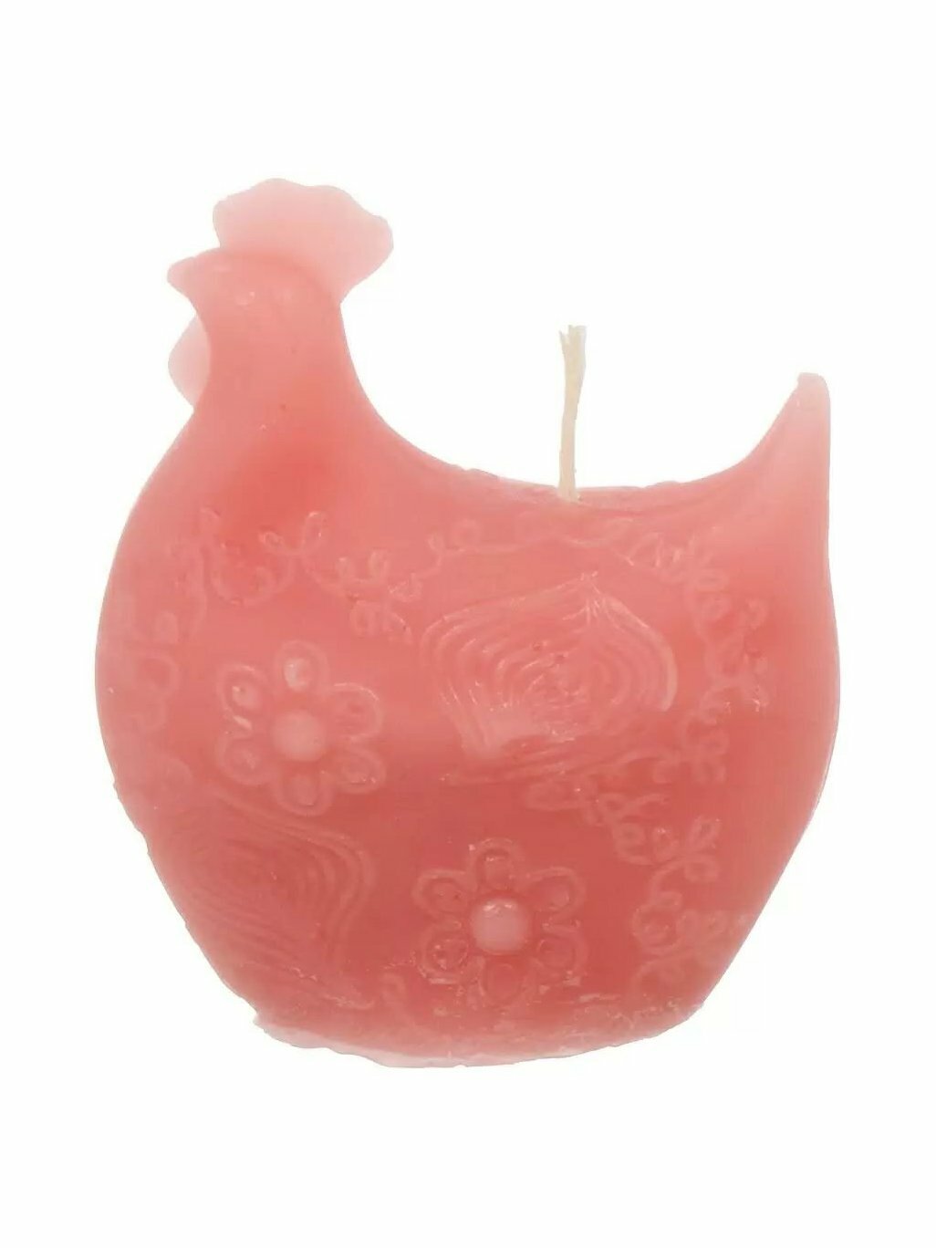 Свеча декоративная Candlemint Курочка 8х6х4 см, фигурная парафиновая свечка для Пасхи, в ассортименте, 1 шт, СПК4