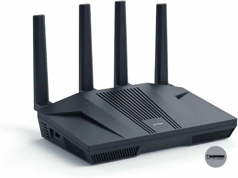 Эксклюзивный роутер GL.iNet Flint 2 модель GLMT6000 с поддержкой высокоскоростного WiFi 6 для беспроводных сетей, оснащен двумя портами Ethernet 2,5 Гбит/с, китайская версия
