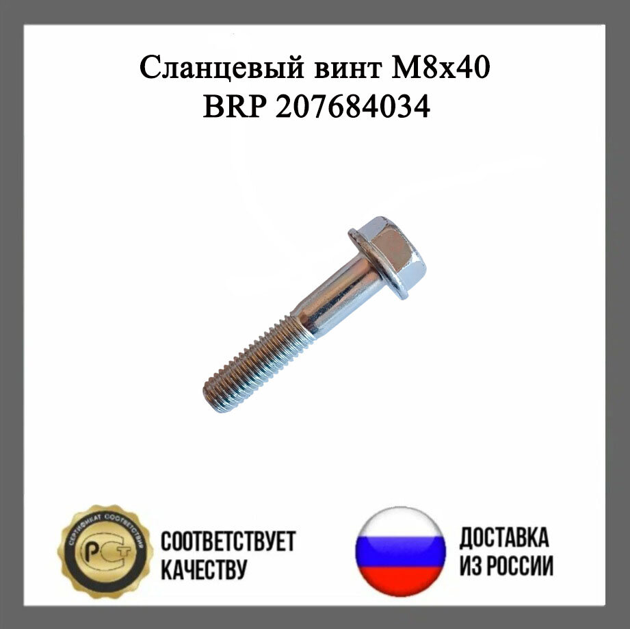 Сланцевый винт M8x40 BRP 207684034