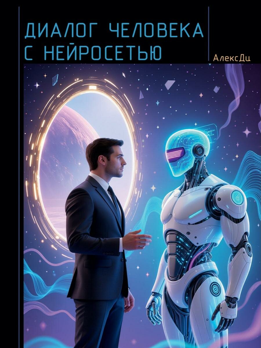 «Диалог человека с нейросетью». Книга о будущем, философии и искусственном интеллекте. Алекс Ди.