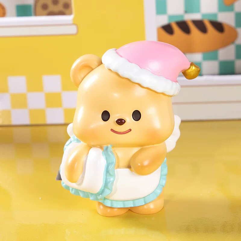 Кукла-сюрприз Butter Bear, фигурка Milky Bear, милый настольный/автомобильный декор, подарок для девочек Назначенные
