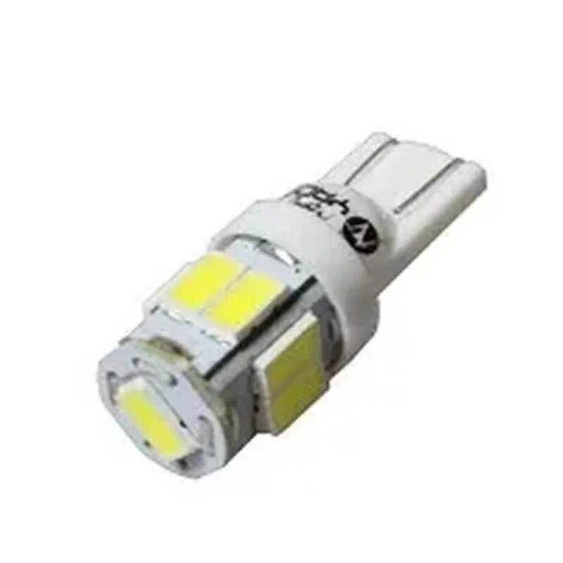 Cветодиод 12V T10 W5W W2.1*9.5D 9SMD 5730 белый TM NORD YADA