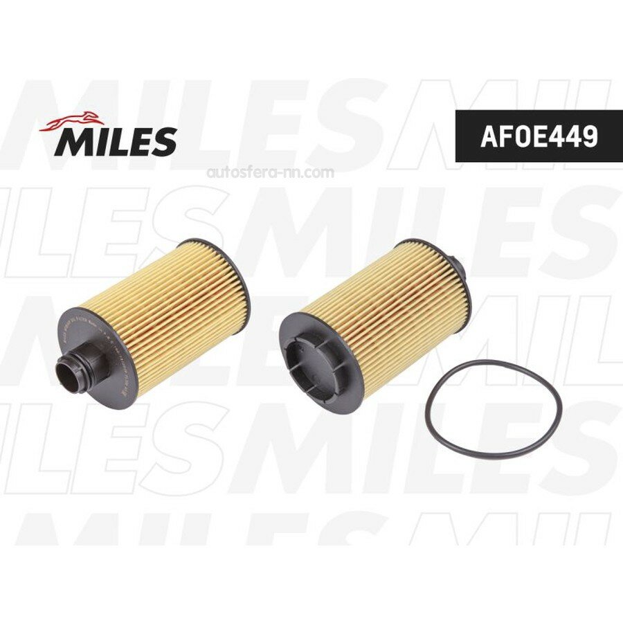 MILES AFOE449 Фильтр масляный JEEP GRAND CHEROKEE 3.0D 11- AFOE449 MILES