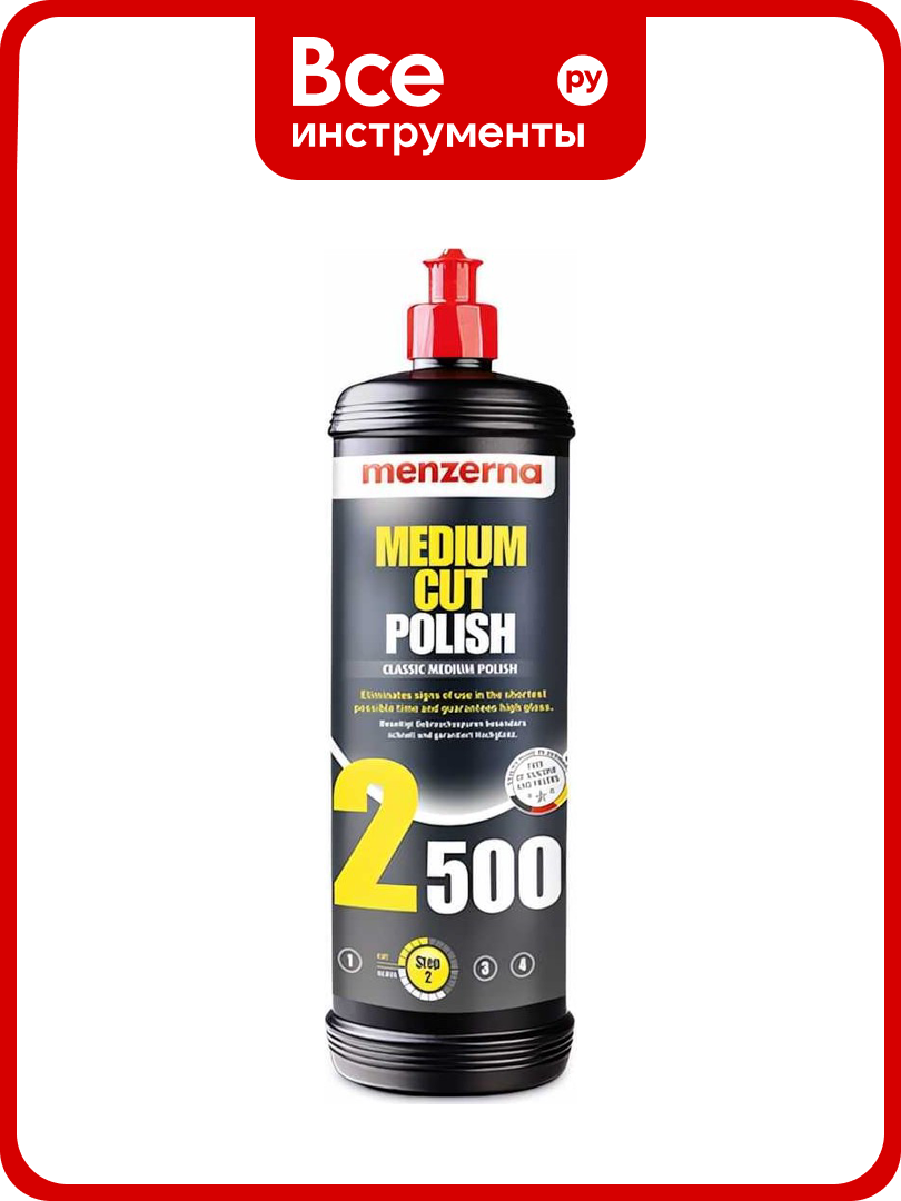 Среднеабразивная полировальная паста Medium Cut Polish 2500 1 л Menzerna 22828.261.870