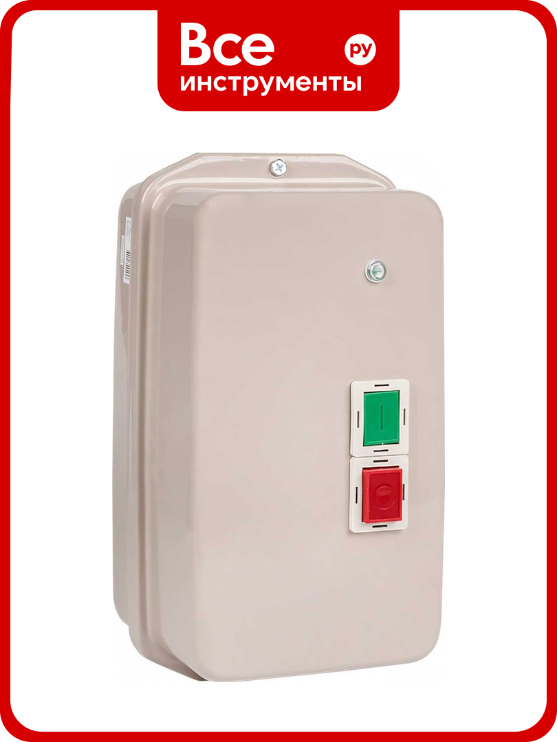 Пускатель в корпусе EKF КМЭ, IP65, 40А, 400В, с РТЭ Ir-30-40А и индикатором,
