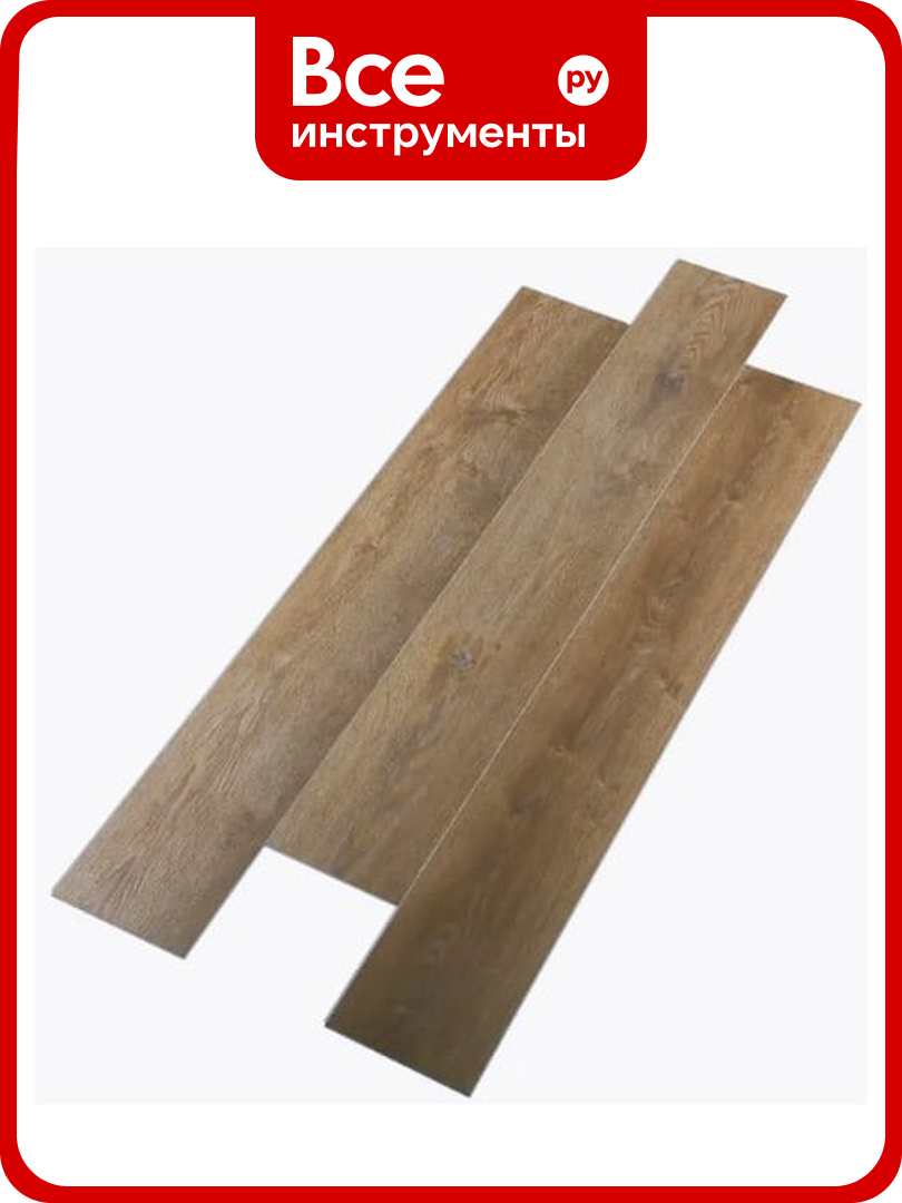 Кварцвиниловый SPC ламинат I-FLOORS Chamfer 4v Дуб Тахо 685323440