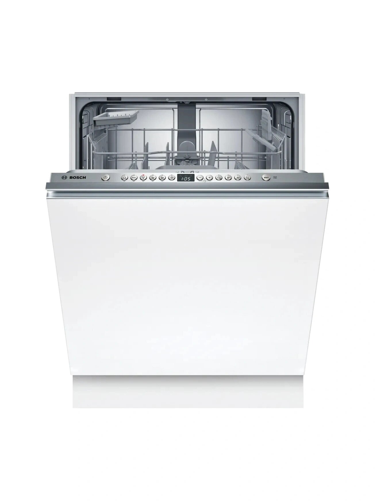 Встраиваемая посудомоечная машина полноразмерная Bosch SMV26DX00T 59.8см 2 корзины 13 комплектов