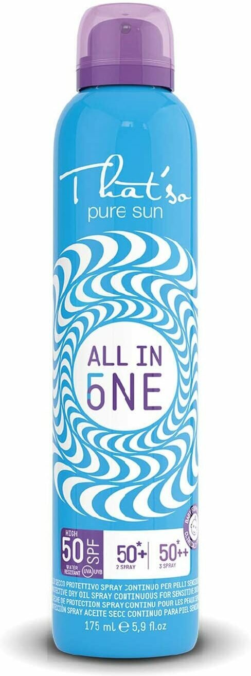 That’so Солнцезащитный спрей SPF50/50+/50++ - 175 мл All In One SPF50/50+/50++ 55ml
