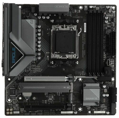 Материнская плата GIGABYTE B850M EAGLE WIFI6E - AM5, AMD B850, 4xDDR5-5200 МГц, 1xPCI-Ex16, 2xM.2, Micro-ATX