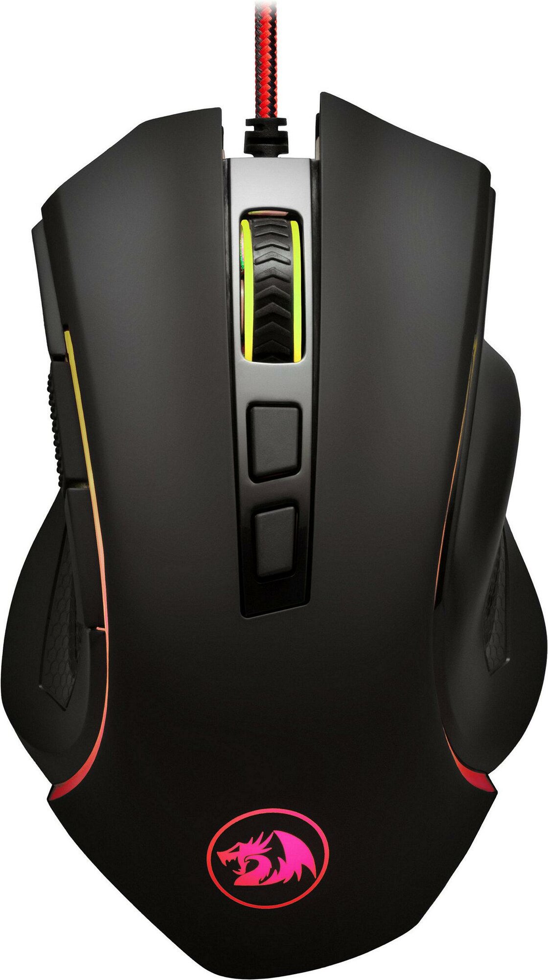 Мышь игровая проводная Griffin оптика, RGB,7200dpi Redragon