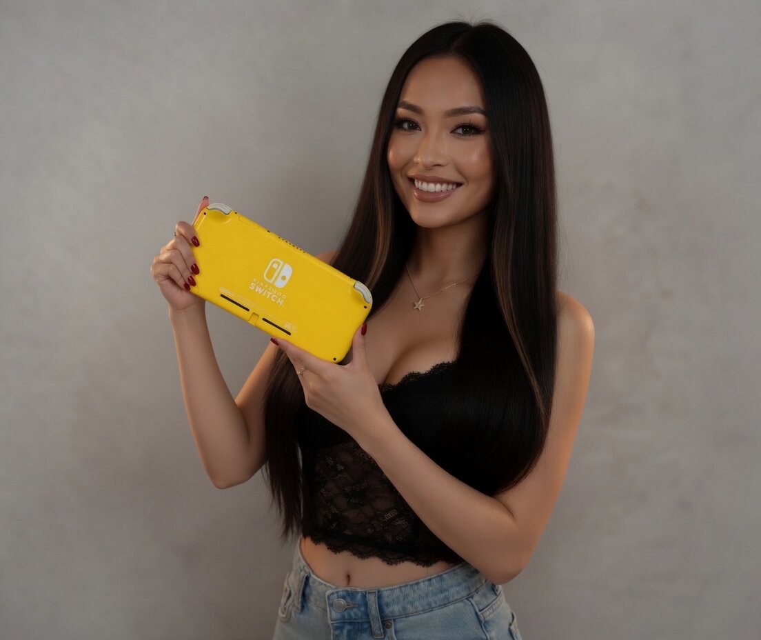 Nintendo Switch Lite (нинтендо свич лайт) Желтый 128gb с играми